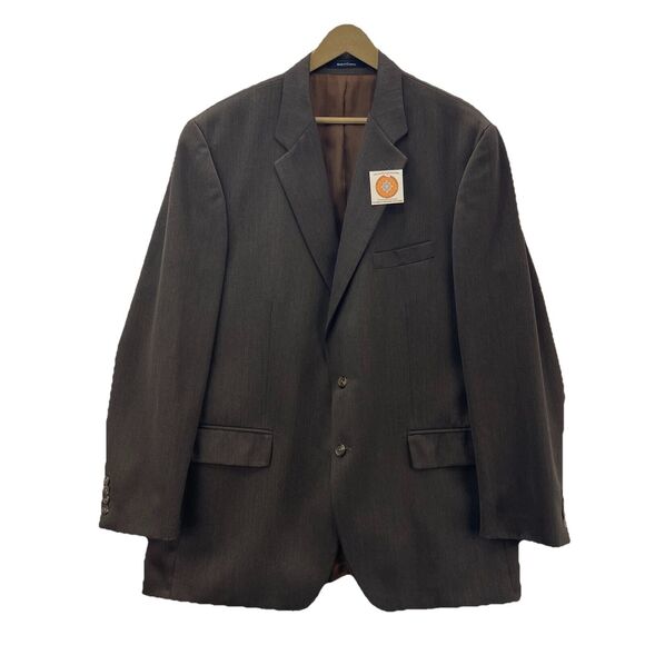 Ralph Lauren | Suits & Blazers | Vintage Chaps Ralph Lauren Wool Blazer Men 46l Brown 2 Button ...